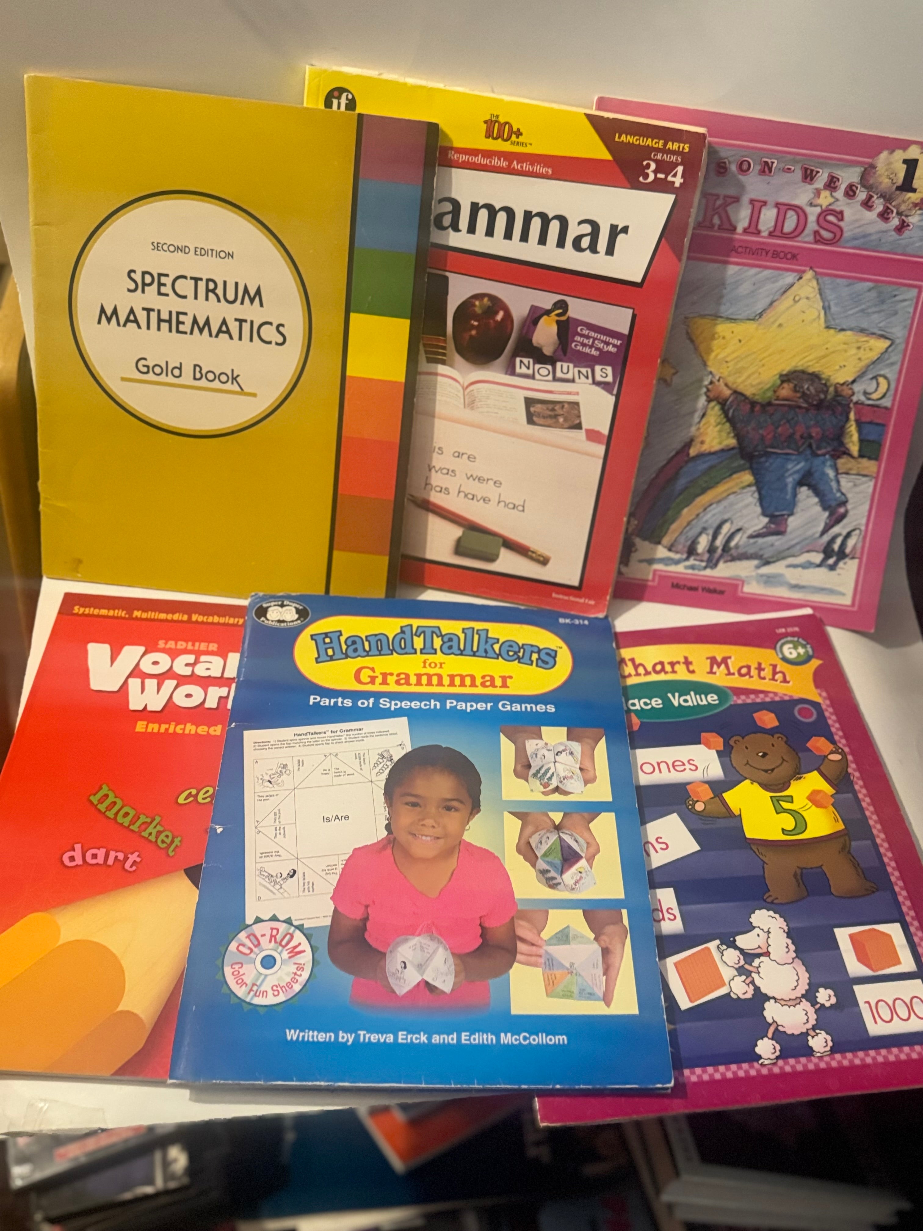 Top Educational Workbooks for Kids: Reading, Grammar & Math – EveryMailBox